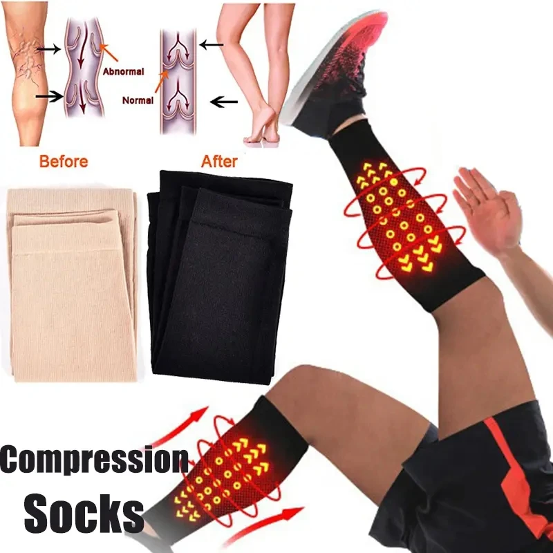 2pcs-Varicose-Vein-Fatigue-Relief-Leg-Warmer-Compression-Calf-Sleeve ...