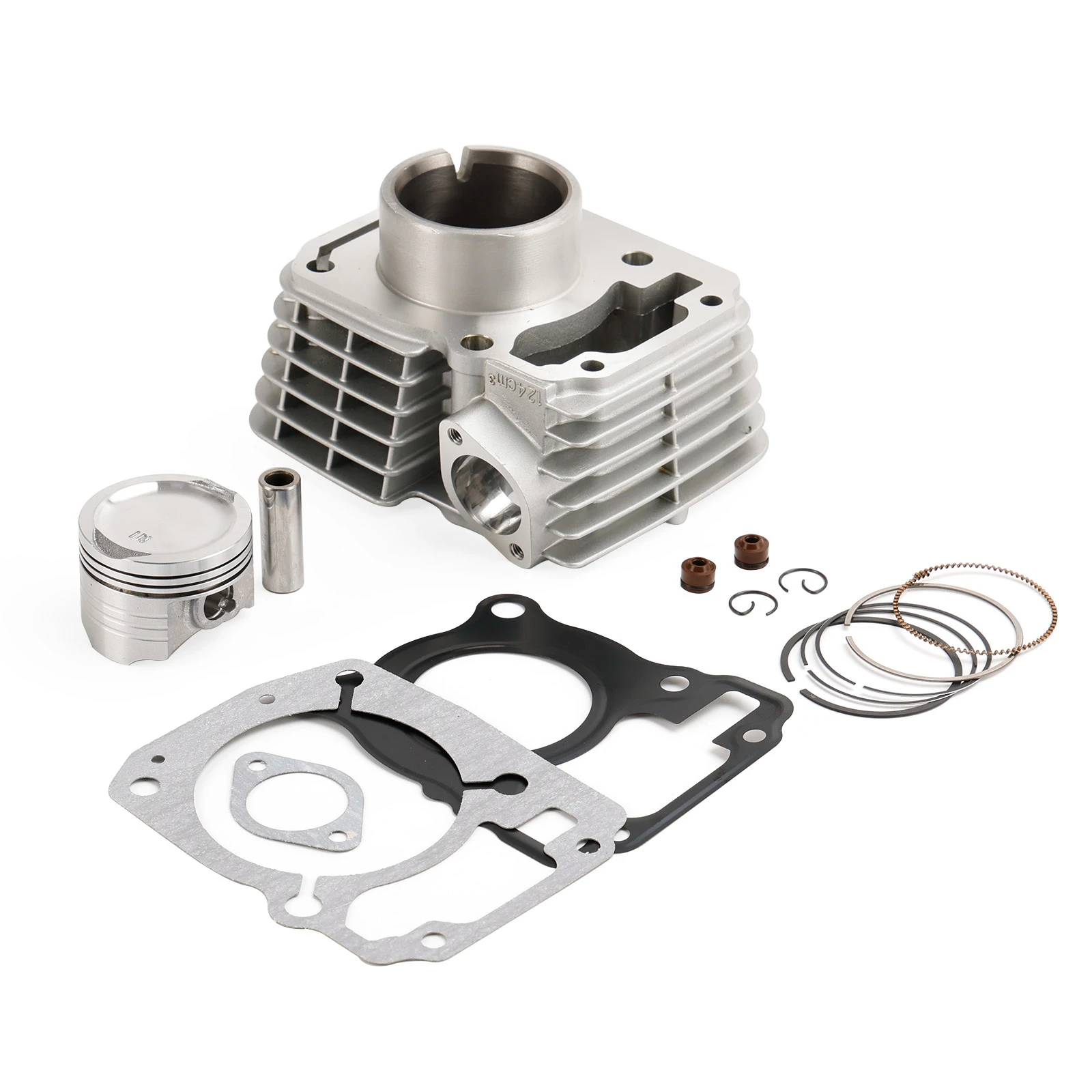 Artudatech COMPLETE CYLINDER BARREL PISTON KIT 125CC Fits For HONDA ...