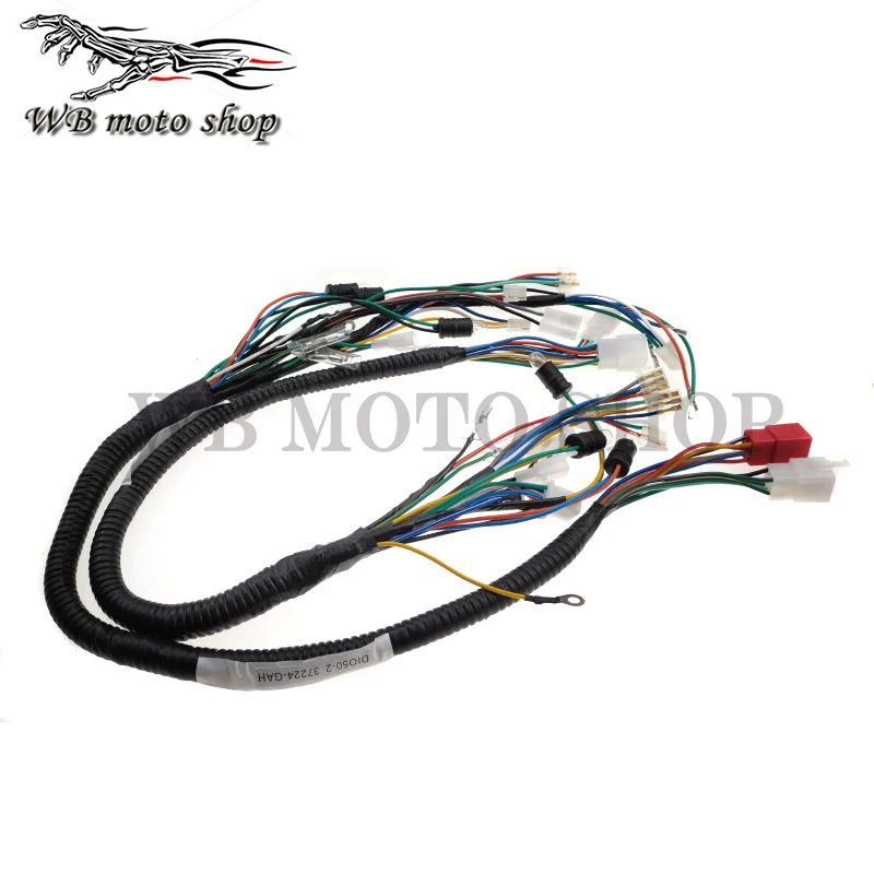 Motorcycles Electric Full Assembly Spare Parts Entire Vehile Cable Wire Line For Honda Dio Af17 ...