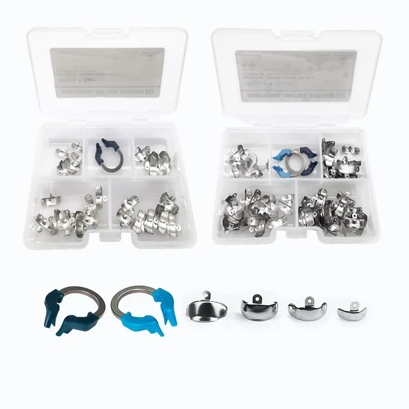 Dental Sectional Matrix System Sectional Contoured Metal Matrix Bands ...