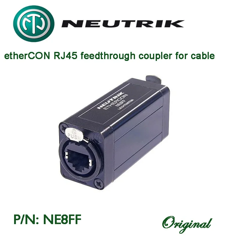 Swiss-made-Neutrik-Original-NE8FF-etherCON-RJ45-feedthrough-coupler-for ...