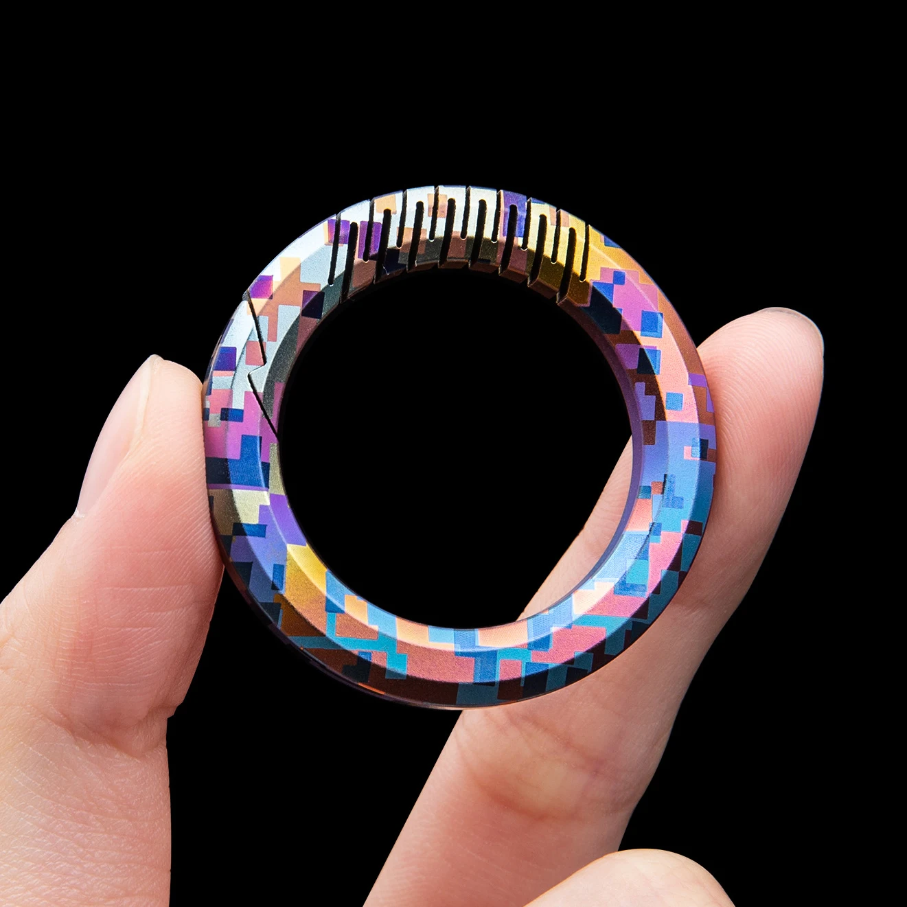 Luxury-Titanium-Key-Chain-Men-Leather-Cowhide-Car-Keychains-Digital ...