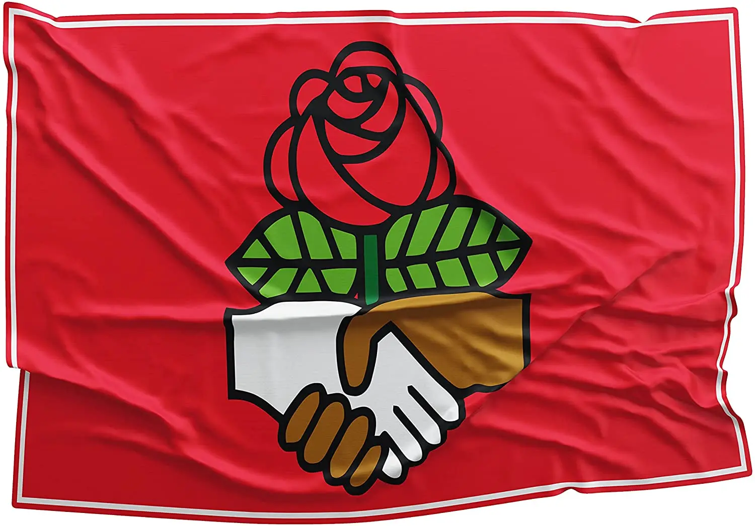 Democratic Socialist Flag