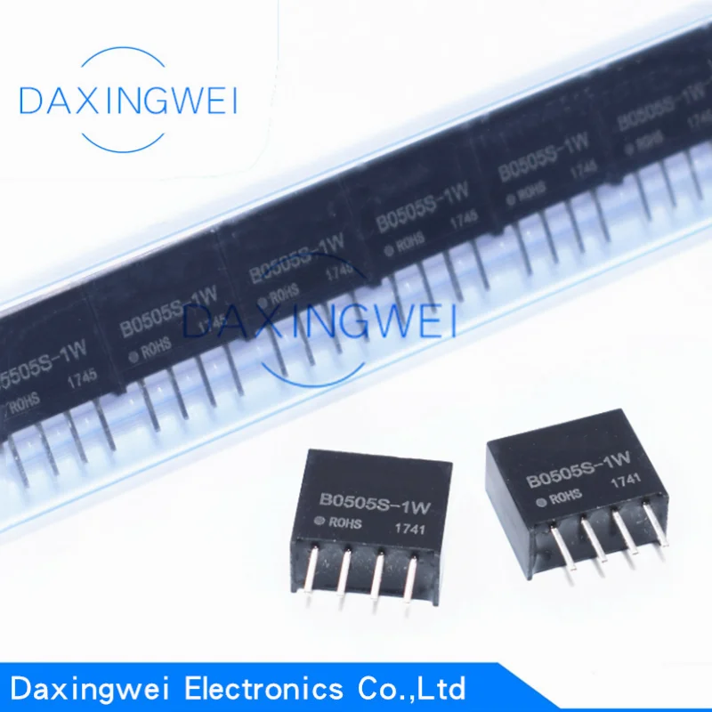 2-10pcs B0505s-1w B0505 Sip-4 5v To 5v Dc-dc Isolation Power Module ...