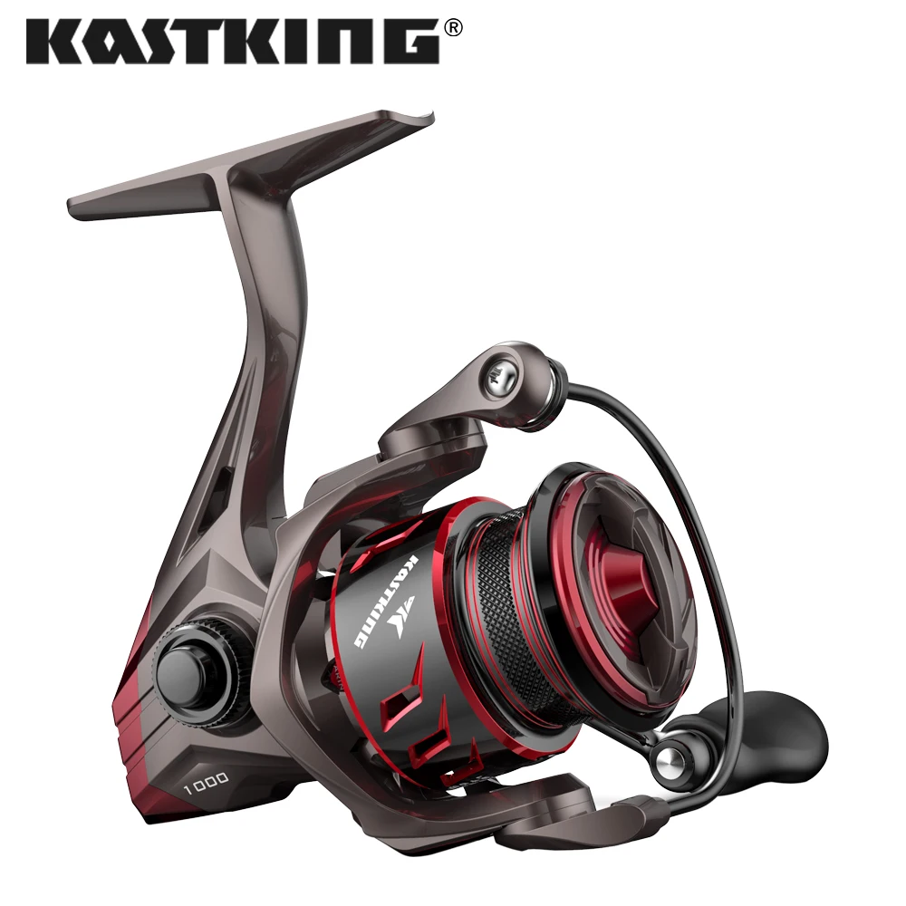KastKing-carrete de pesca Valiant Eagle II, sistema giratorio, finura, 4,5 KG, arrastre máximo ...