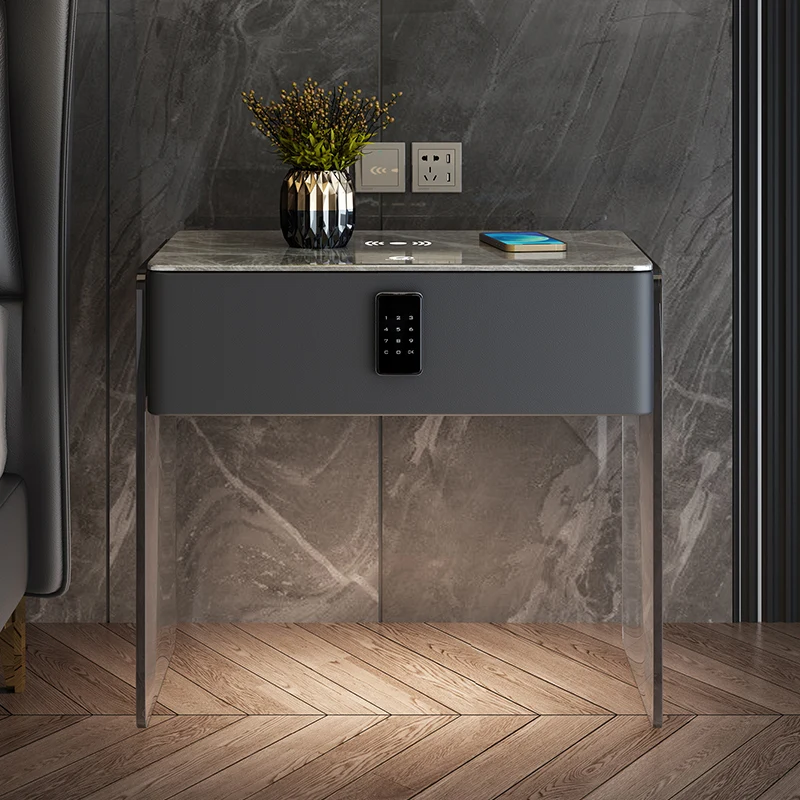 Smart-Luxury-Bedside-Table-Wood-Nightstand-Hotel-Home-Nordic-Bedside ...