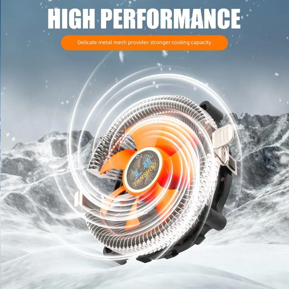 CPU PC Case Cooling Fan Long Life Super Quiet Computer Cooler Fans ...