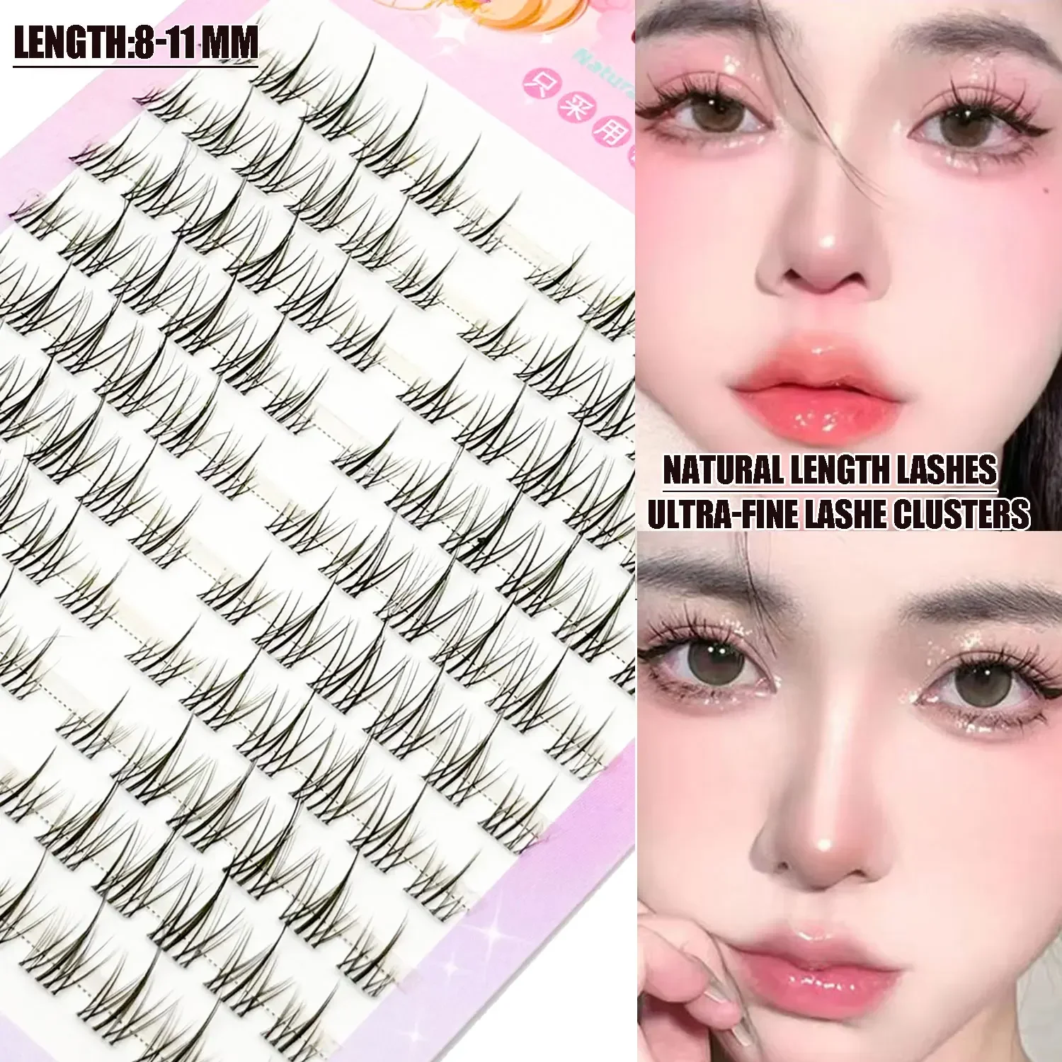 Natural-False-Eyelashes-Large-Capacity-Lashe-Clusters-DIY-Individual ...