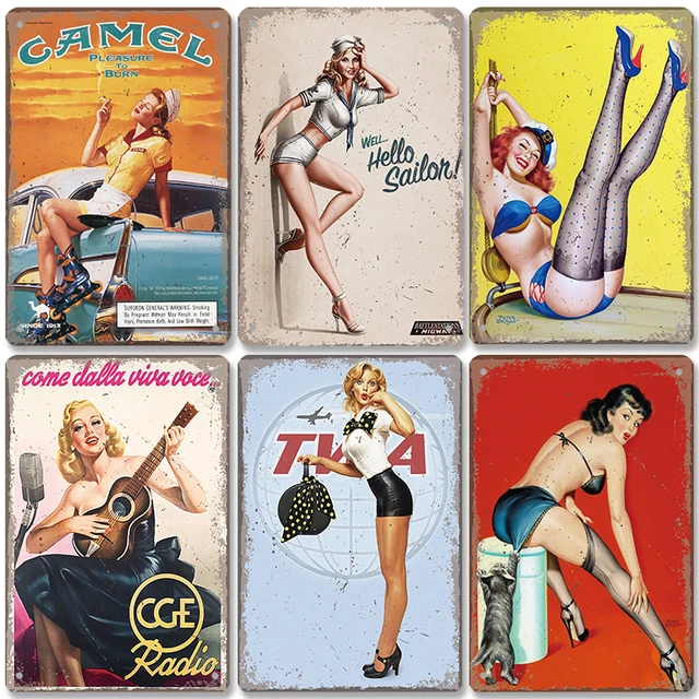 Vintage Pin Up Girls
