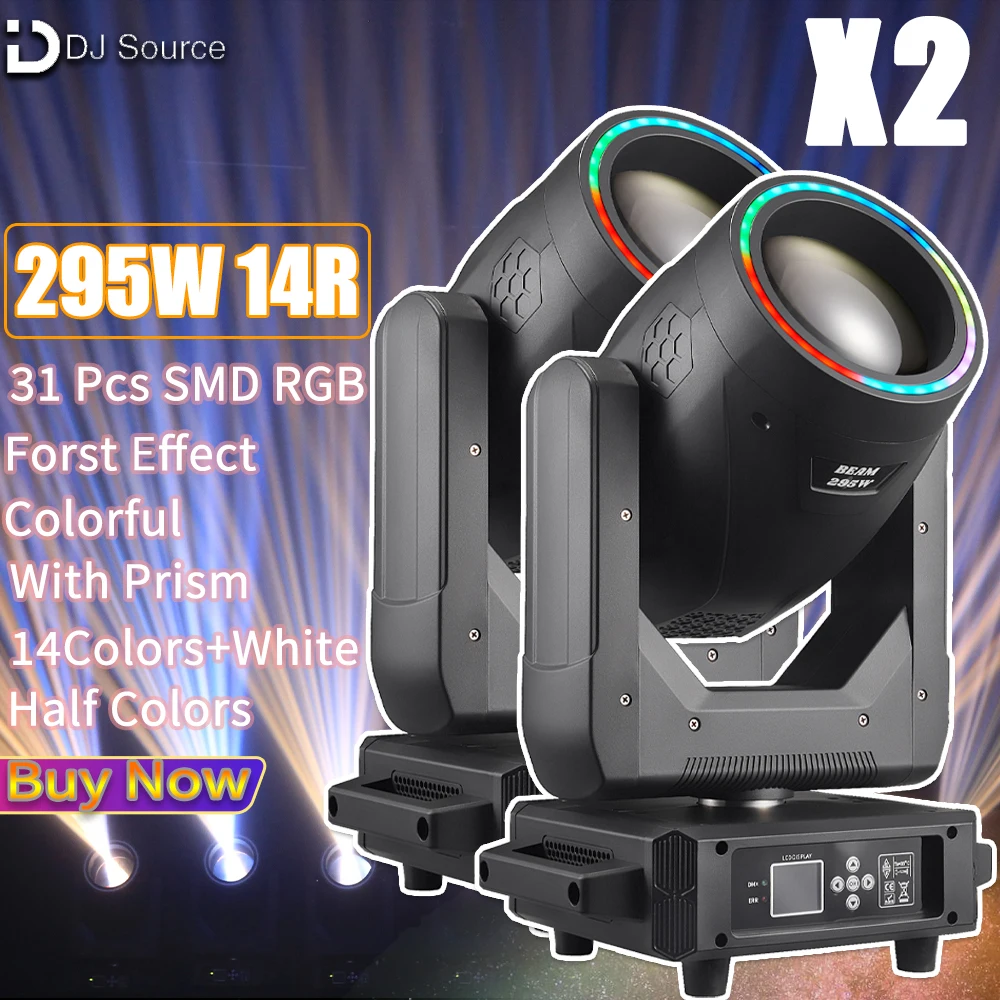 2Pcs-lot-Professional-Beam-295-14R-Moving-Head-Light-With-Aperture-Spot ...