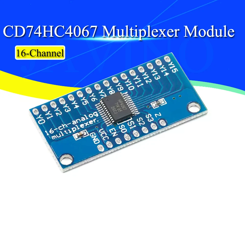 CD74HC4067-16-Channel-Analog-Digital-Multiplexer-Breakout-Board-Module ...