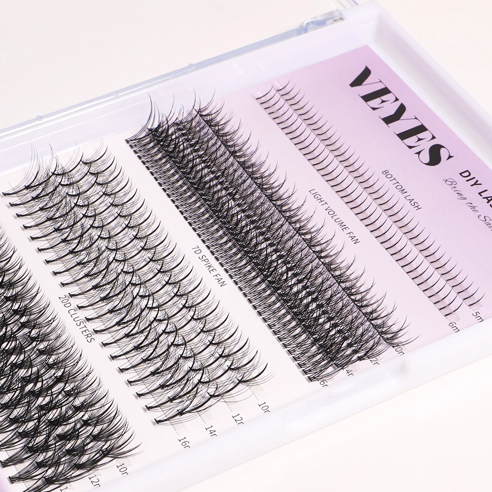 Veyes Inc Diy Eyelash Extension Veyelash Lower Lashes Spikes Eyelash ...