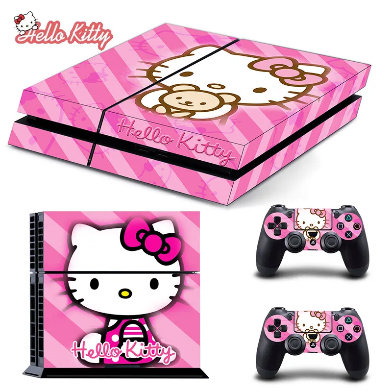 HelloKitty-Cinnamoroll-for-PS4-Skin-Sticker-for-PlayStation-4-Console ...