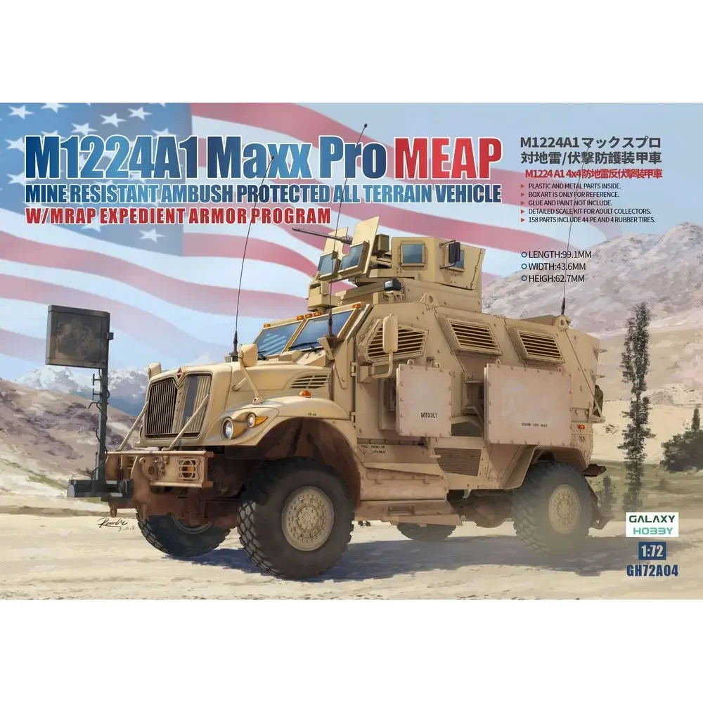 T-MODEL-GH72A04-1-72-M1224A1-MaxxPro-MRAP-w-Expedient-Armor-Program ...