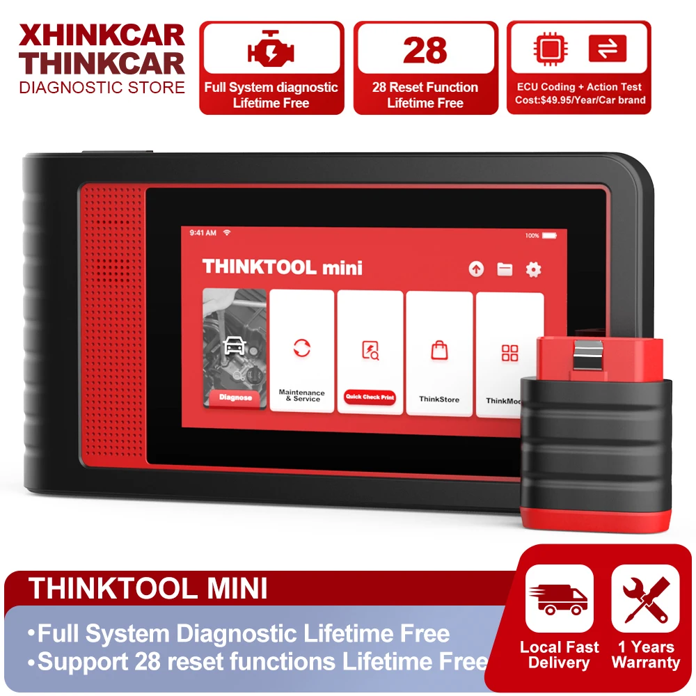 THINKCAR-Thinktool-Mini-Car-Diagnostic-Tools-Full-System-28-Resets-Free ...