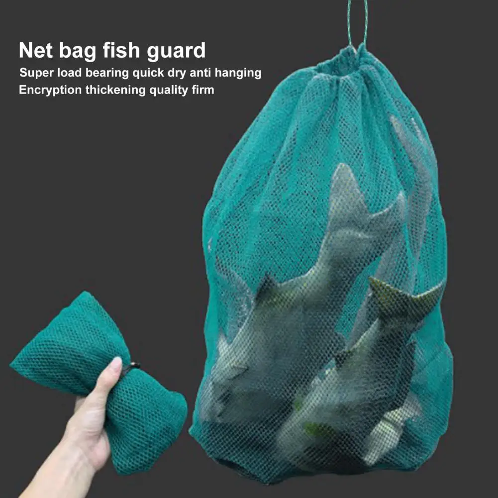Mesh-Bag-Nylon-Fishing-Mesh-Dense-Hole-Loaded-Fish-Useful-Folding ...
