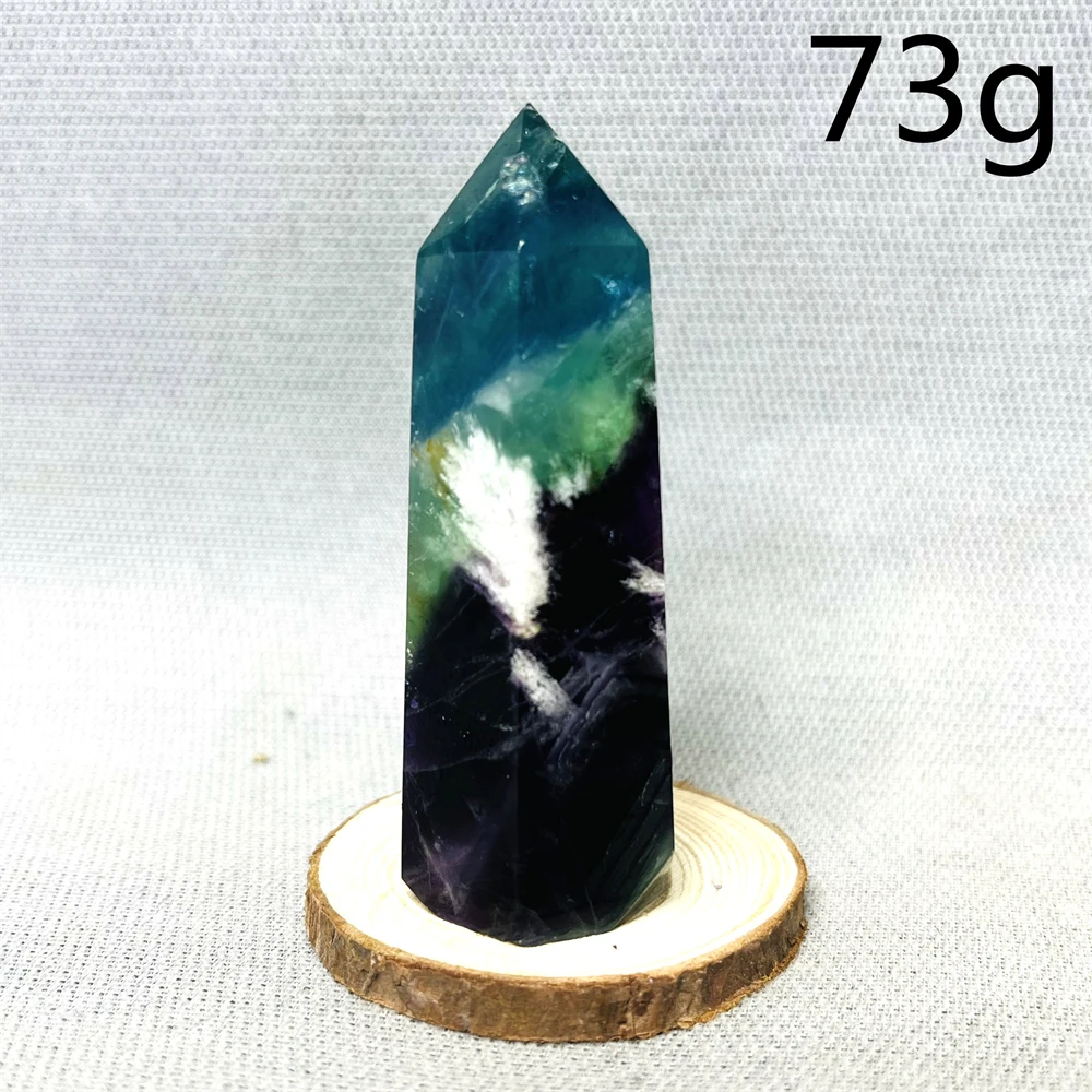 Natural Rock Snowflake Fluorite Fireworks Fluorite Tower Rainbow ...