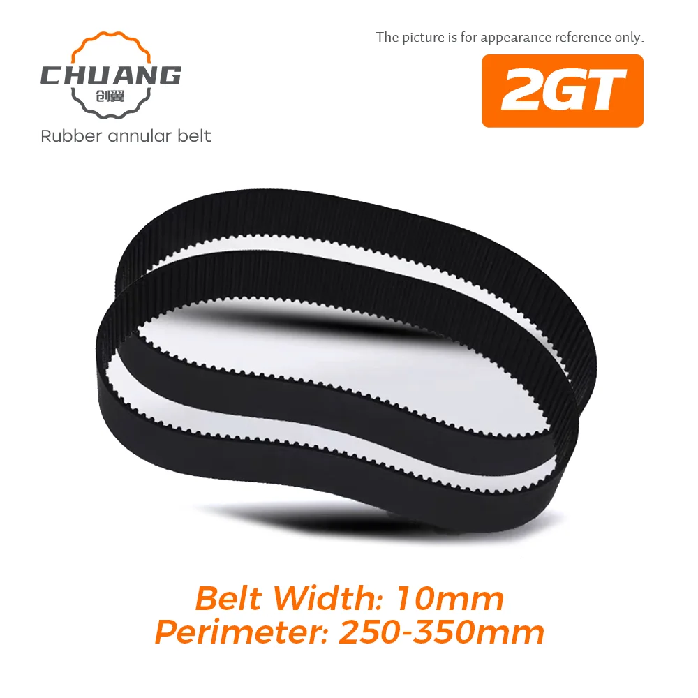 2GT-Closed-Timing-belt-Width-10mm-Perimeter-250-252-260-264-274-276-278 ...