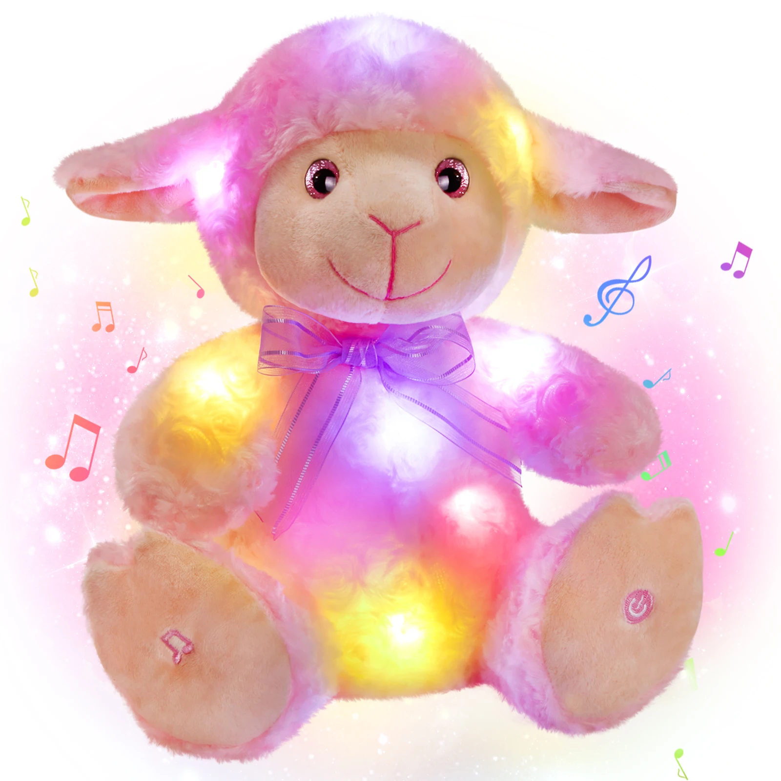Stuffed Animal With Led Lights