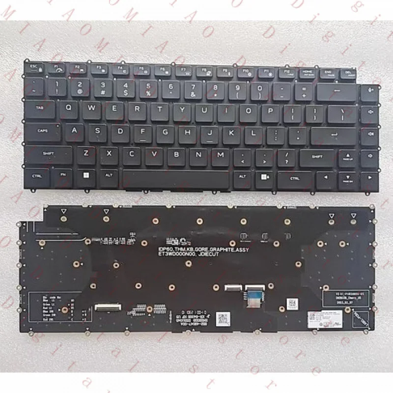 RY New for DELL Alienware X16 R1 R2 Backlit US mechanical keyboard ...