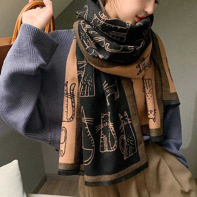 Luxury-Brand-Double-Sided-Scarf-Women-s-Winter-Warm-Cashmere-Shawl ...