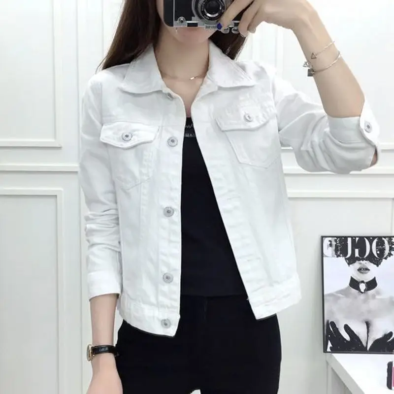 Women-s-Denim-Jacket-Fashion-Long-Sleeved-Retro-Single-Breasted-Top ...