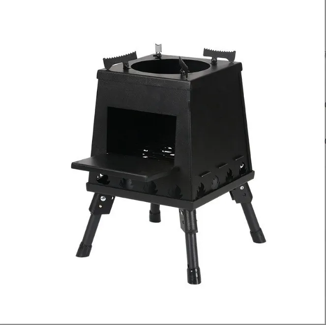 Wood stove Outdoor portable stove Wilderness camping cooker Picnic ...