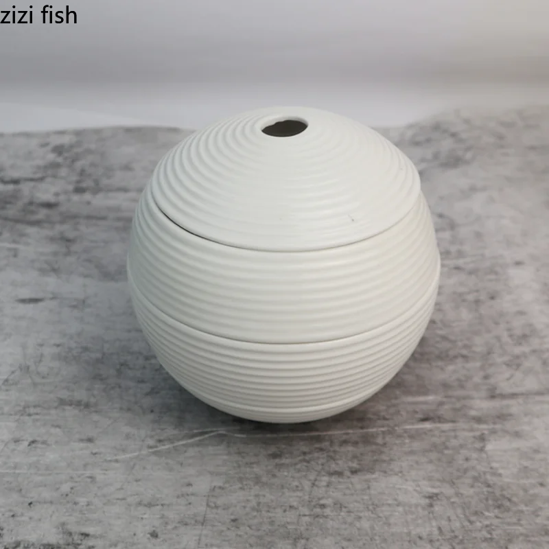 Four-layer-Spherical-Ceramic-Bowl-Multifunctional-Dinner-Plate-Dessert ...