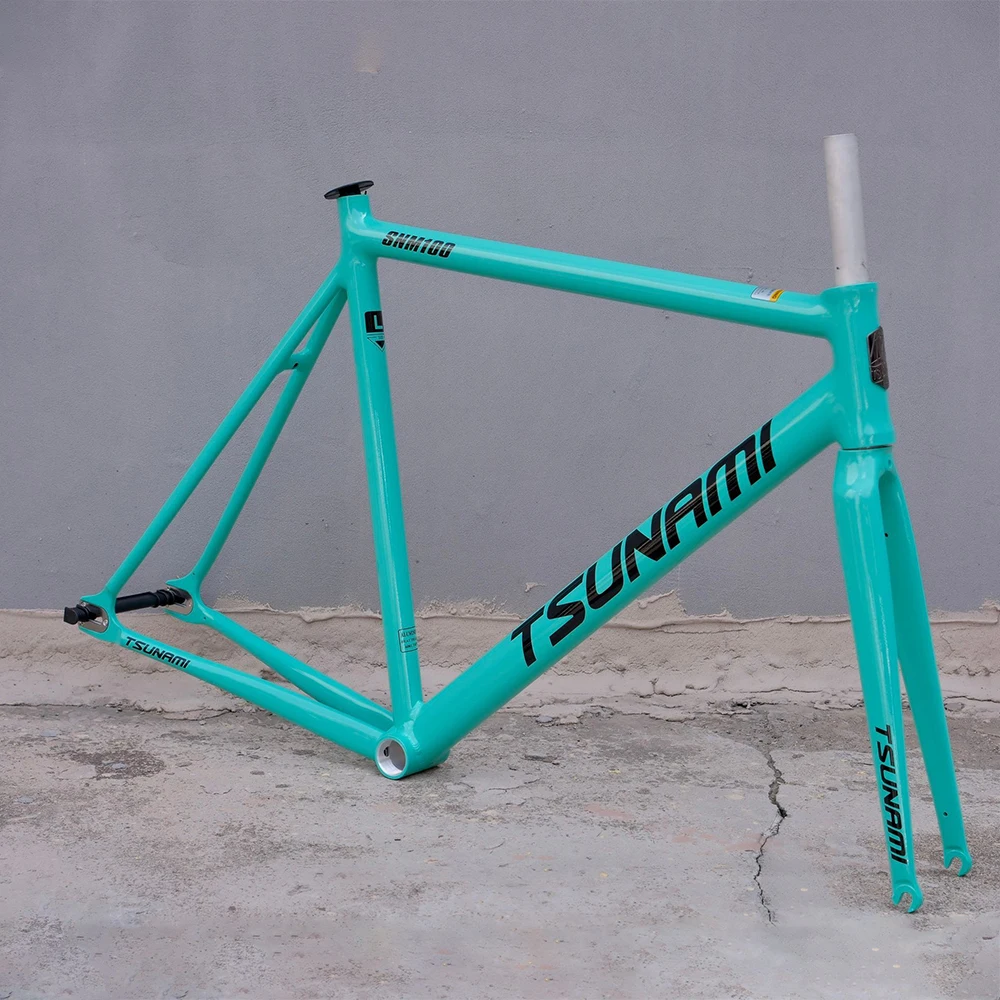 Single-Speed-Fixed-Gear-Frame-TSUNAMI-SNM100-Fixie-Bike-Frame-700C ...