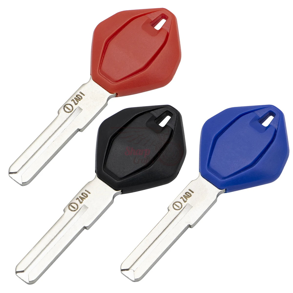 Black-Red-Blue-Uncut-Blade-Keys-For-DUCATI-Blank-Key-Panigale-959-V4 ...