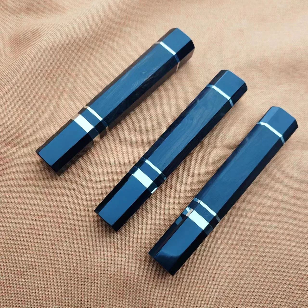 Octagonal-Knife-Handle-Length-150mm-DIY-Knife-Blade-Damascus-Steel ...