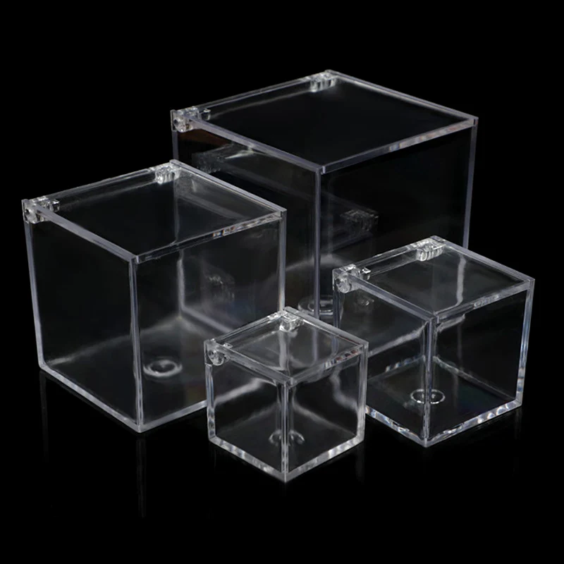 Clear-Acryl-Cube-Favor-Box-of-Plexi-Acrylic-Glass-Plastic-Storage-Wedding-Party-Gift-Package ...
