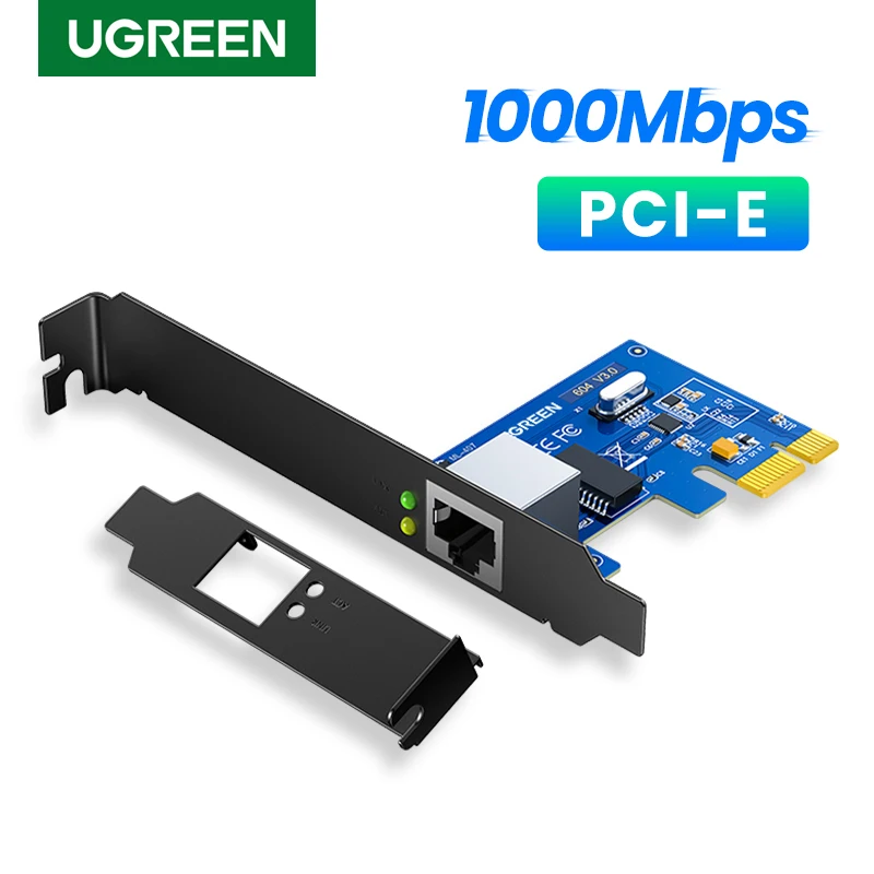 UGREEN-PCIE-Ethernet-Adapter-1000Mbps-5Gbps-PCIe-Expansion-Card-RJ45 ...