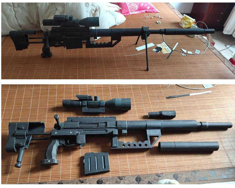 Nerf Sniper Rifle Homemade