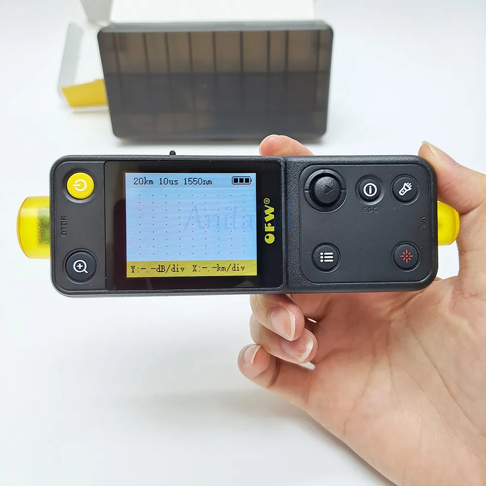 Tester VFL OFW Optic Fault Finder 20KM Fiber Ranger FTTB FTTH ...