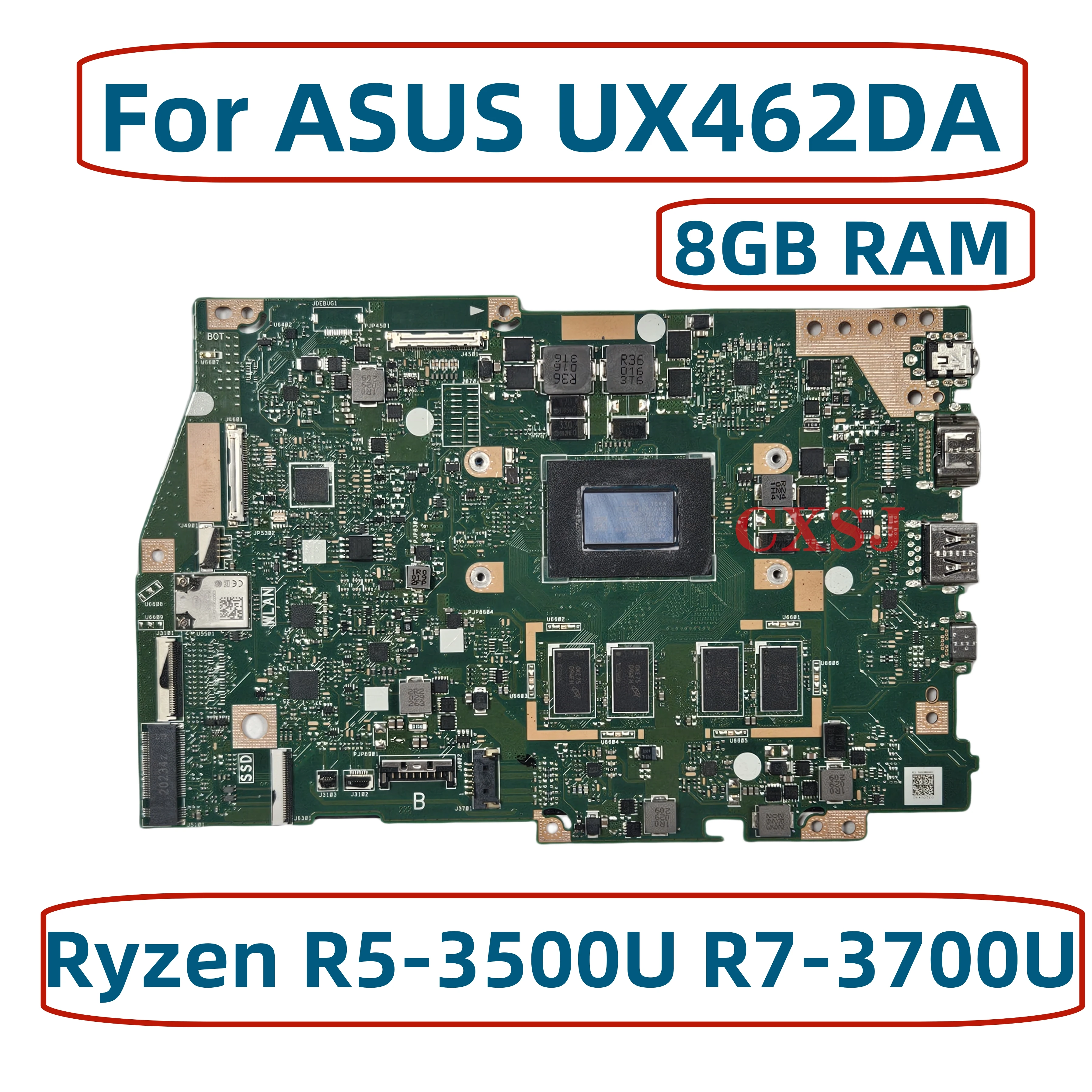UX462DA-Mainboard-For-ASUS-UM462-UX462QA-UX462DA-Q406DA-UX462D-Laptop ...