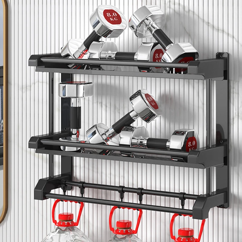 Bathroom-Accessories-Towel-Rack-Shower-Kitchen-Bathroom-Storage-Rack ...