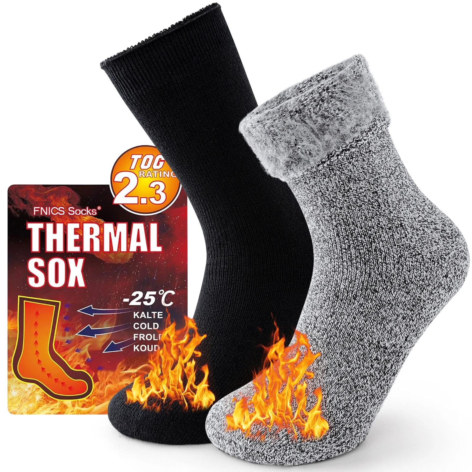 2-Pairs-Pack-Winter-Thermal-Socks-For-Men-Women-Cold-Weather-Insulated ...