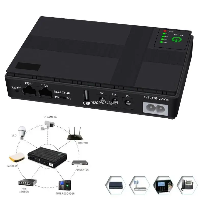 Mini-UPS-Backup-Uninterruptible-Power-Supply-for-WiFi-Router-Webcam ...