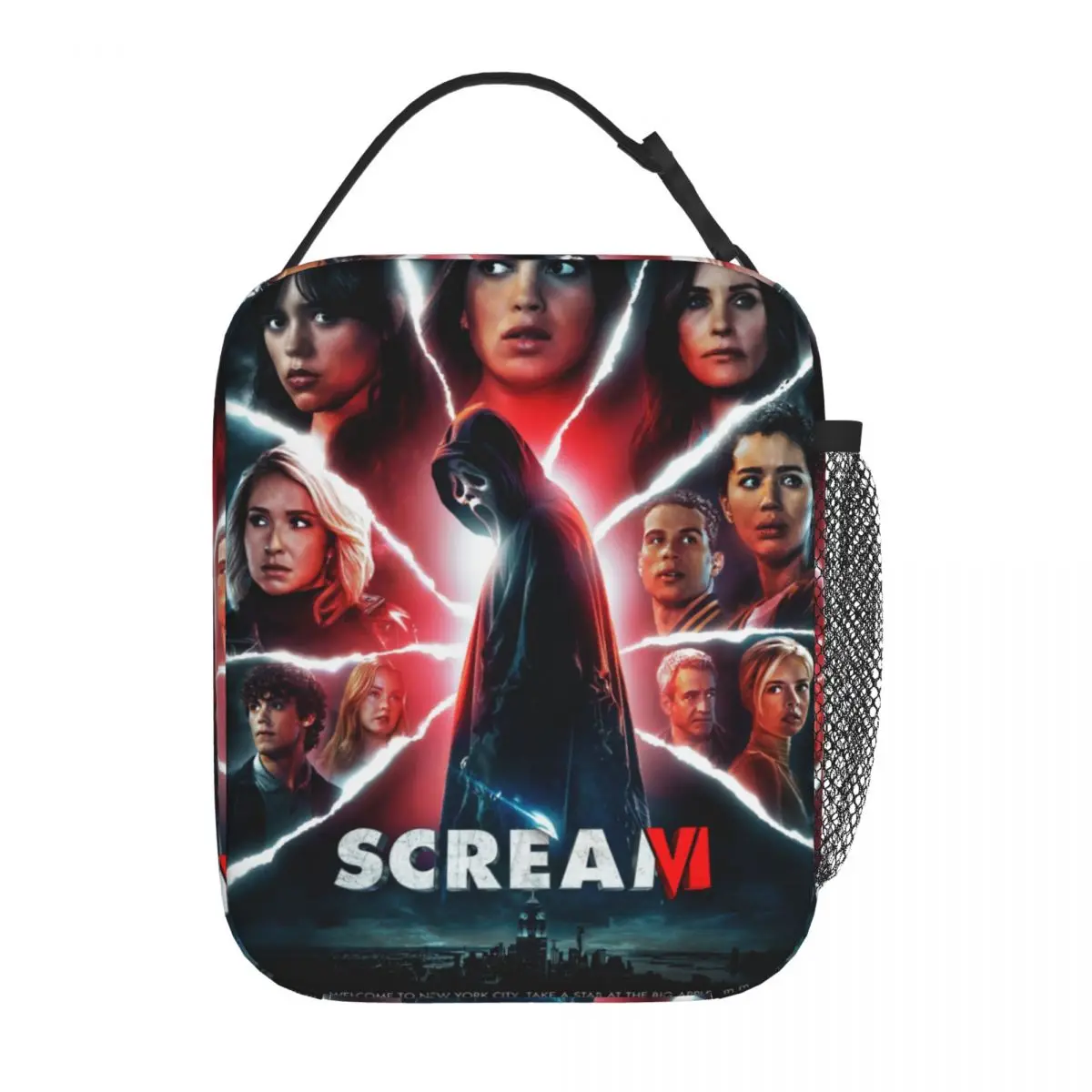 Scream-6-Movie-Scream-VI-Poster-Insulated-Lunch-Bag-Food-Box-Leakproof ...