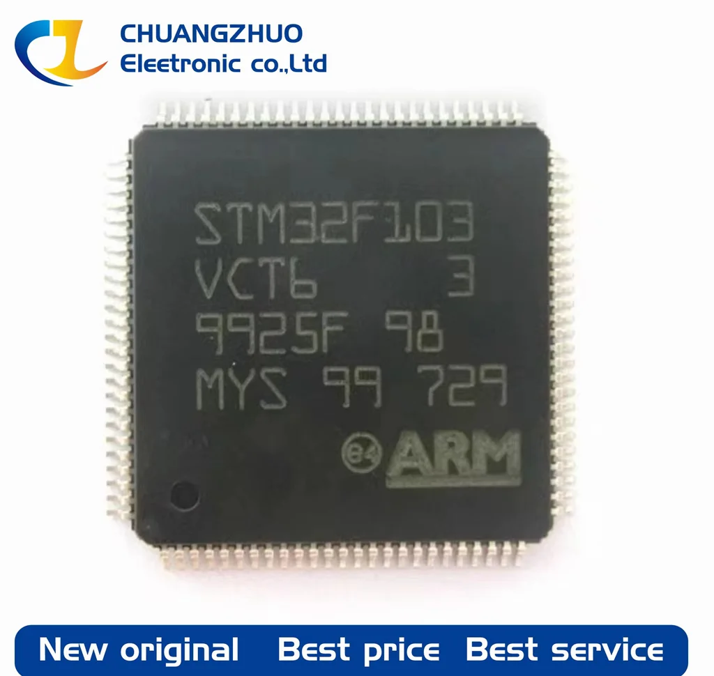 1Pcs-New-original-STM32F103VCT6-256KB-ARM-Cortex-M3-48KB-72MHz-FLASH-80 ...