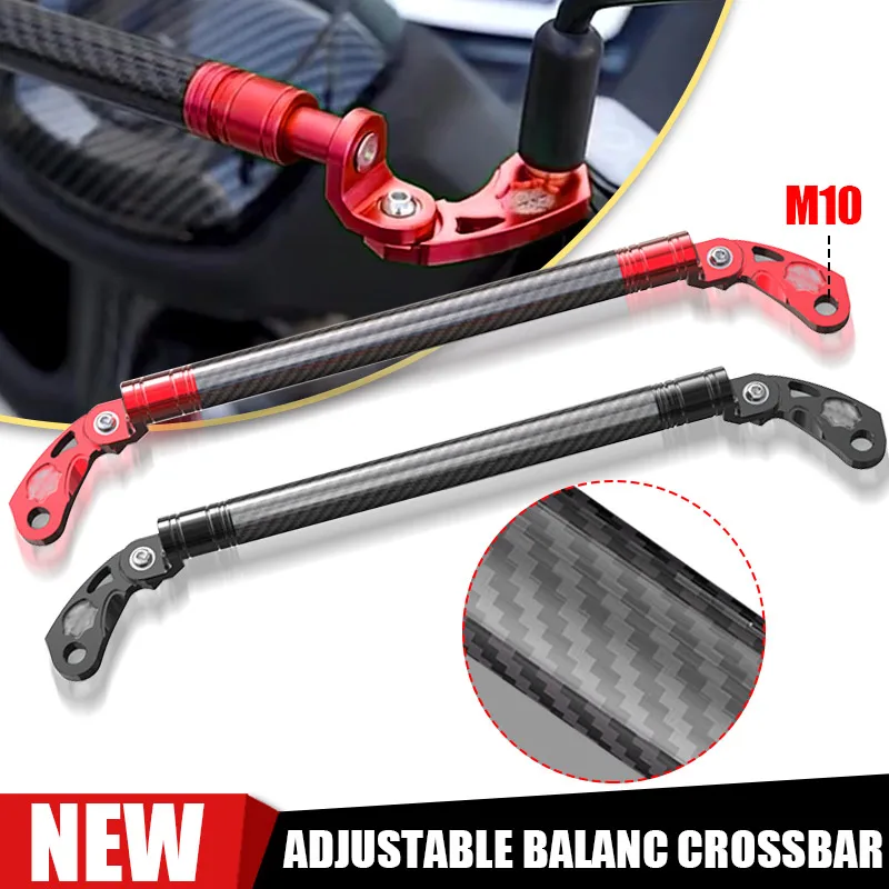 Motorcycle Balance Bar M10 CNC aluminum alloy Cross Bar Adjustable ...