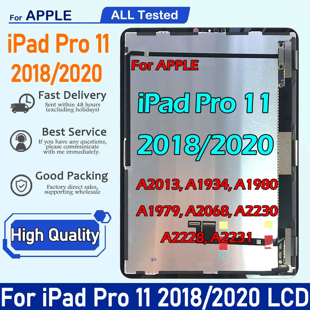 11 inch For iPad Pro 11 Pro11 A1980 A1934 A1979 2018 A2068 A2230 2020 ...