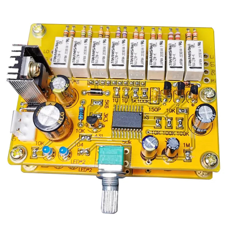 Advanced R2R Relay Volume Control Board HIFI Volume Board Relay Volume ...