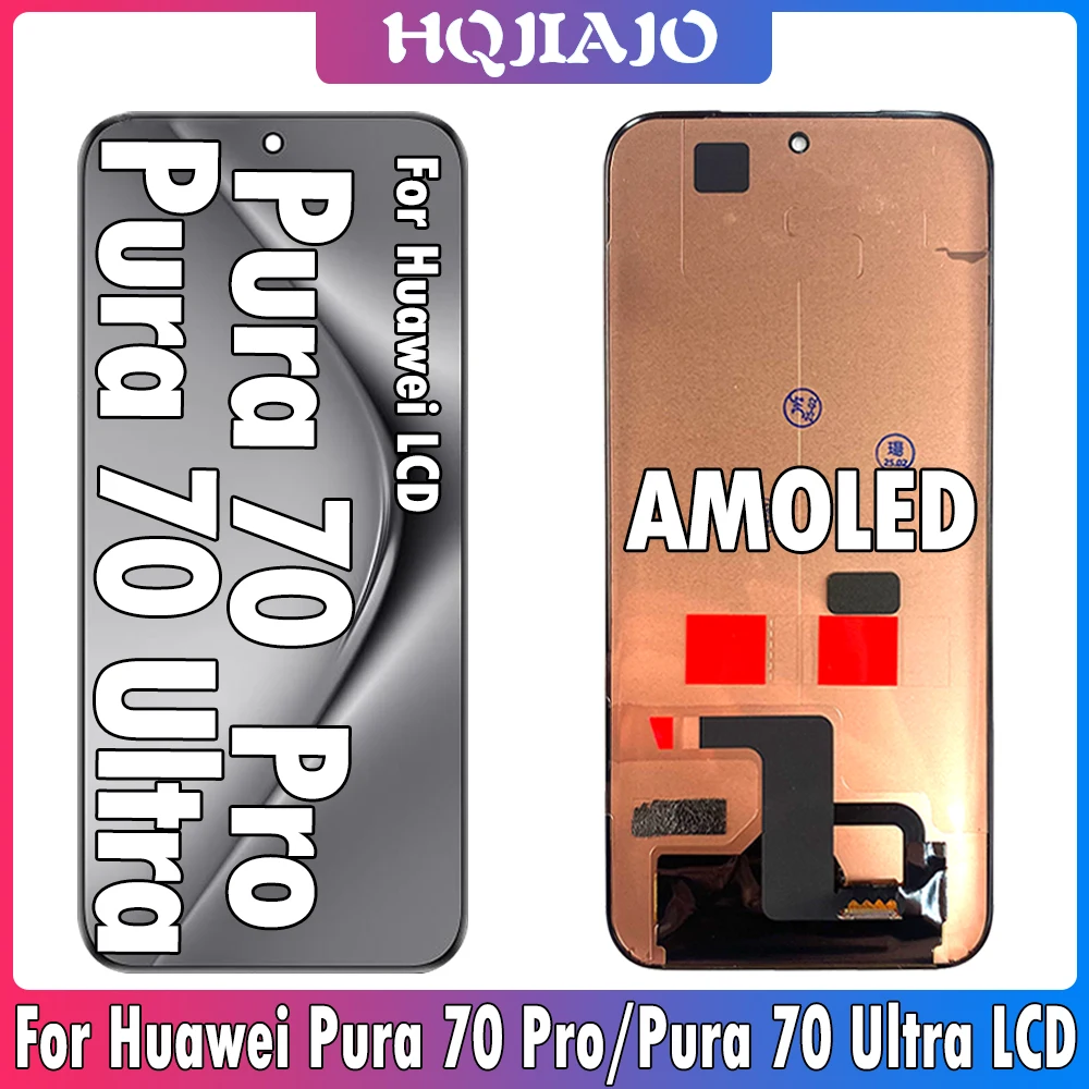 6,8 "AMOLED para Huawei Pura 70 Pro LCD HBN-LX9 pantalla táctil ...