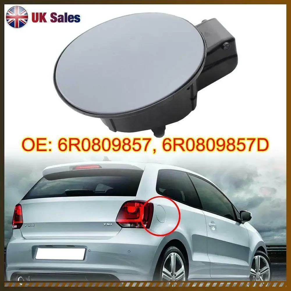 For-VW-Polo-2011-2019-6R0809857D-Fuel-Gas-Tank-Door-Lid-Cover-Flap-Cap ...
