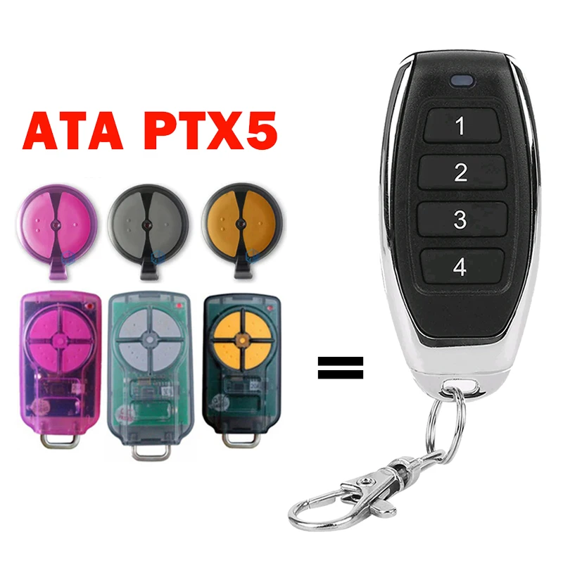 PTX5-Garage-Remote-Control-PTX-5V2-5V1-Gate-Remote-Control-433MHz ...