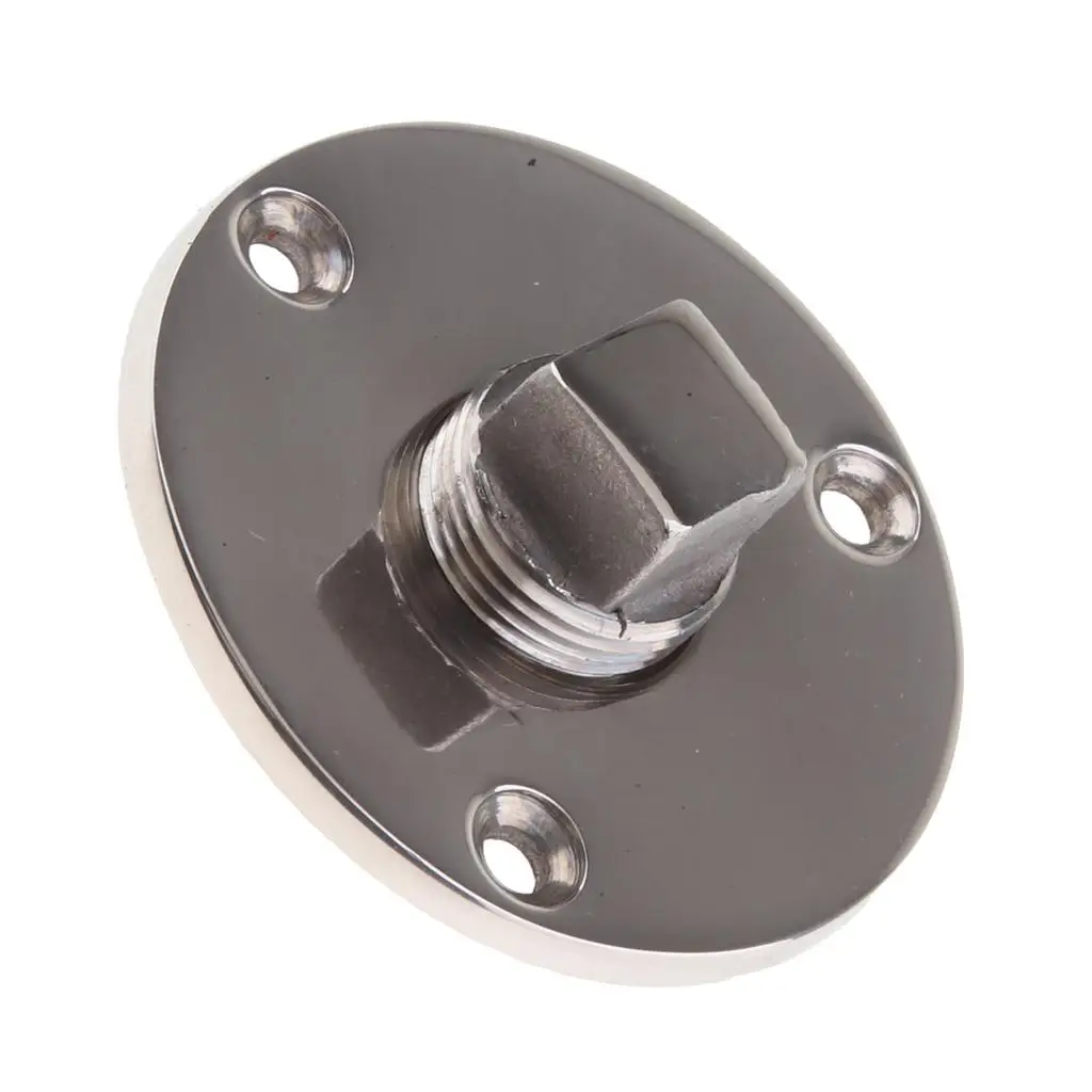 Stainless-Steel-Garboard-Drain-Plug-Boat-Fits-1-Inch-Diameter-Plumbing ...