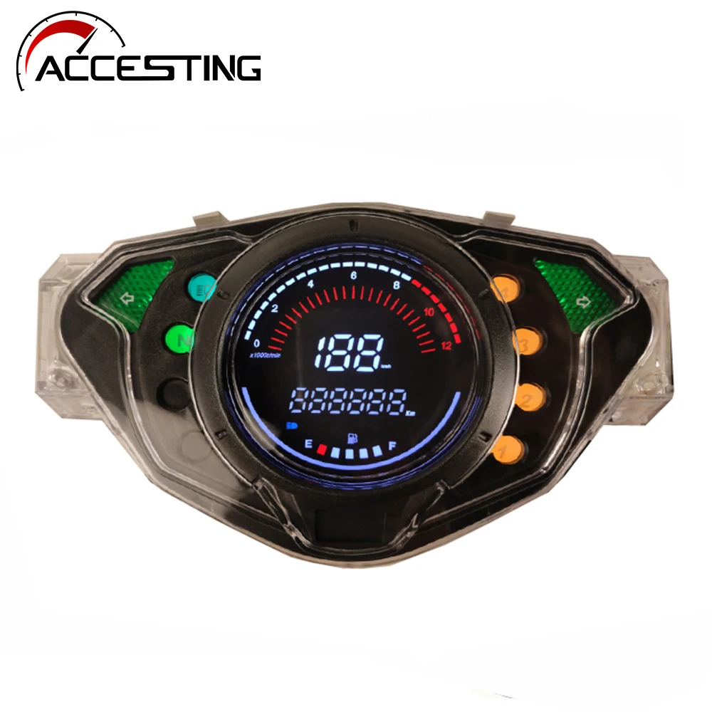 New-Digital-Motorcycle-Speedometer-For-Honda-Wave-125x-Digital ...