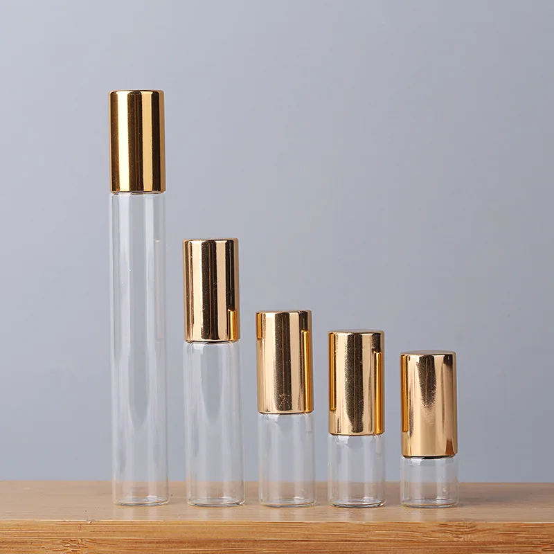 Botella-de-vidrio-enrollable-viales-de-aceite-esencial-bola-de-acero-Perfume-separado-Go-Bead ...